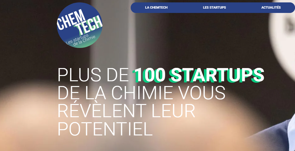 Les startups de la Chimie vous révèlent leur potentiel - Chemtech